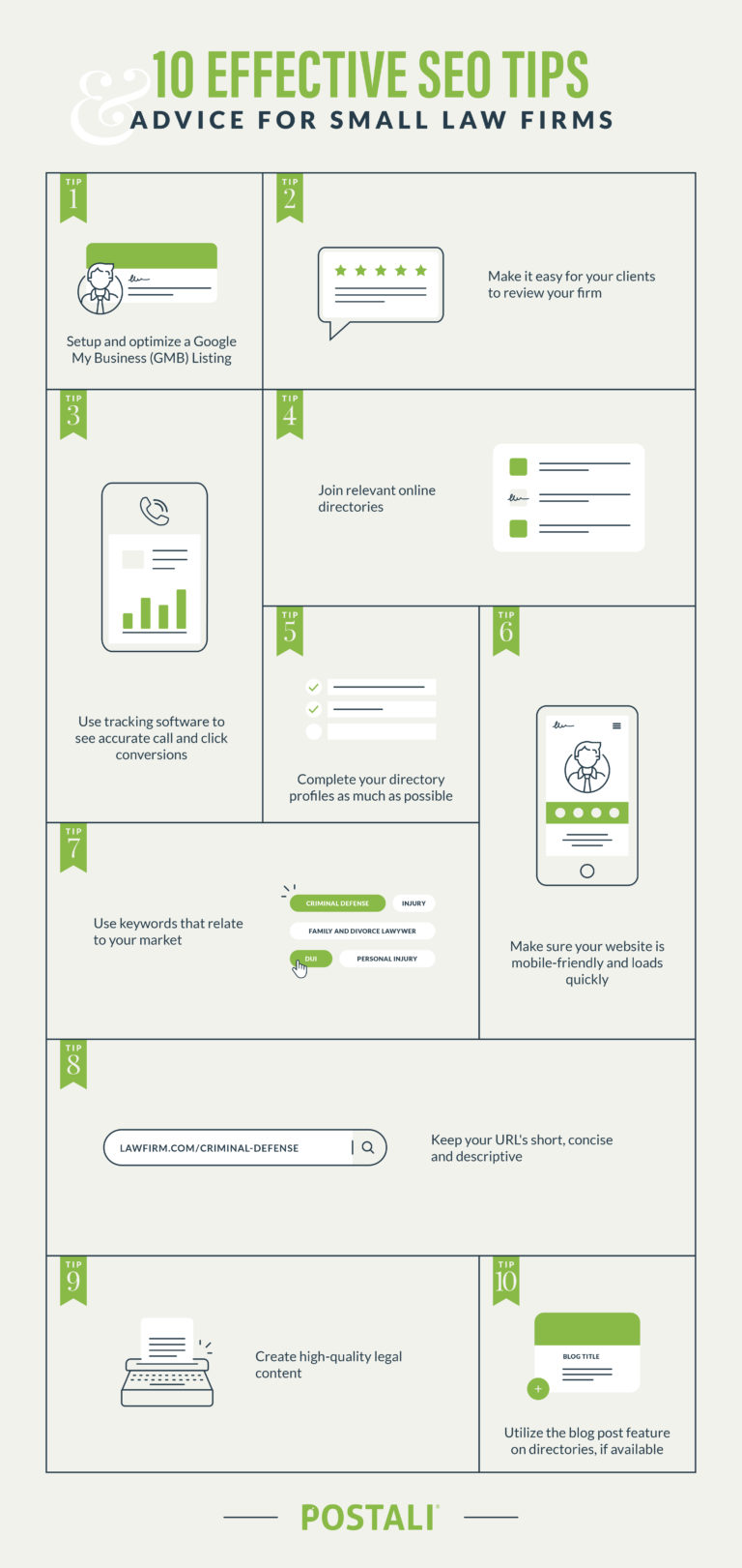 Law Firm SEO: The Ultimate 2021 Guide to SEO for Lawyers | Postali